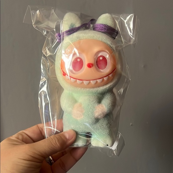 Labubu | Toys | Labubu Plush Monster Toy With Red Eyes Stress Ball ...